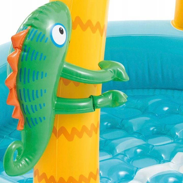 Piscină pentru copii cu capac, insulă 102×89cm | INTEX | 2energy.ro